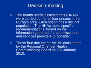 HNA prisons | PPT