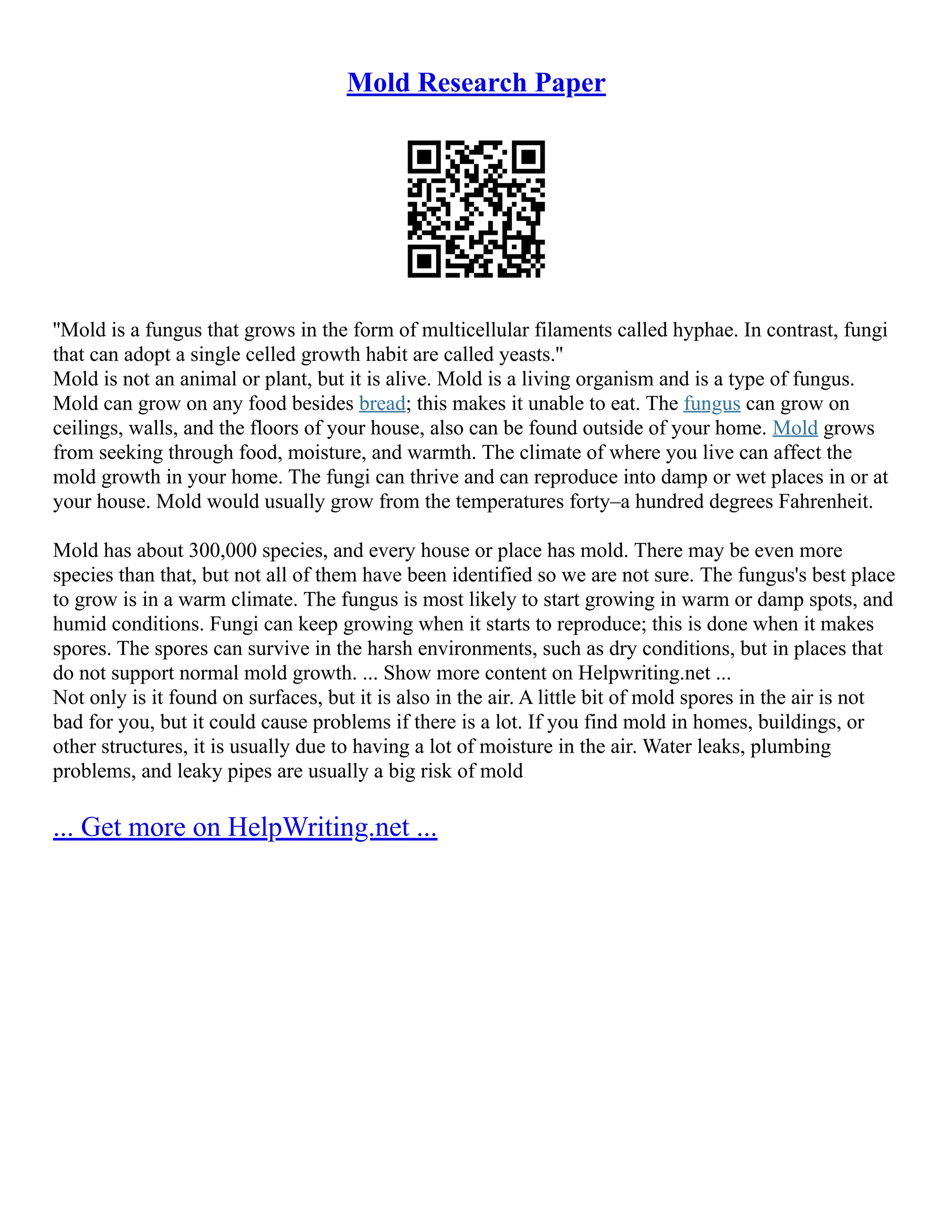 Kill Fungus Experiment | PDF