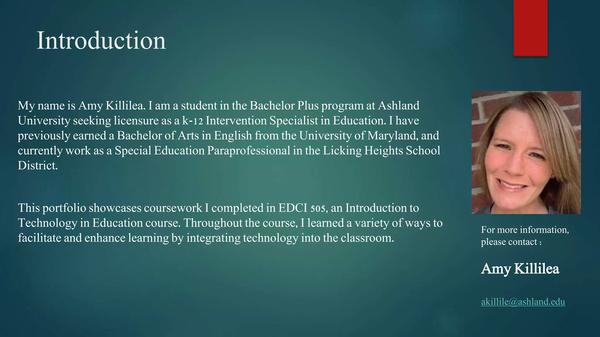 Killilea edci 505_module_12_presentation | PPT