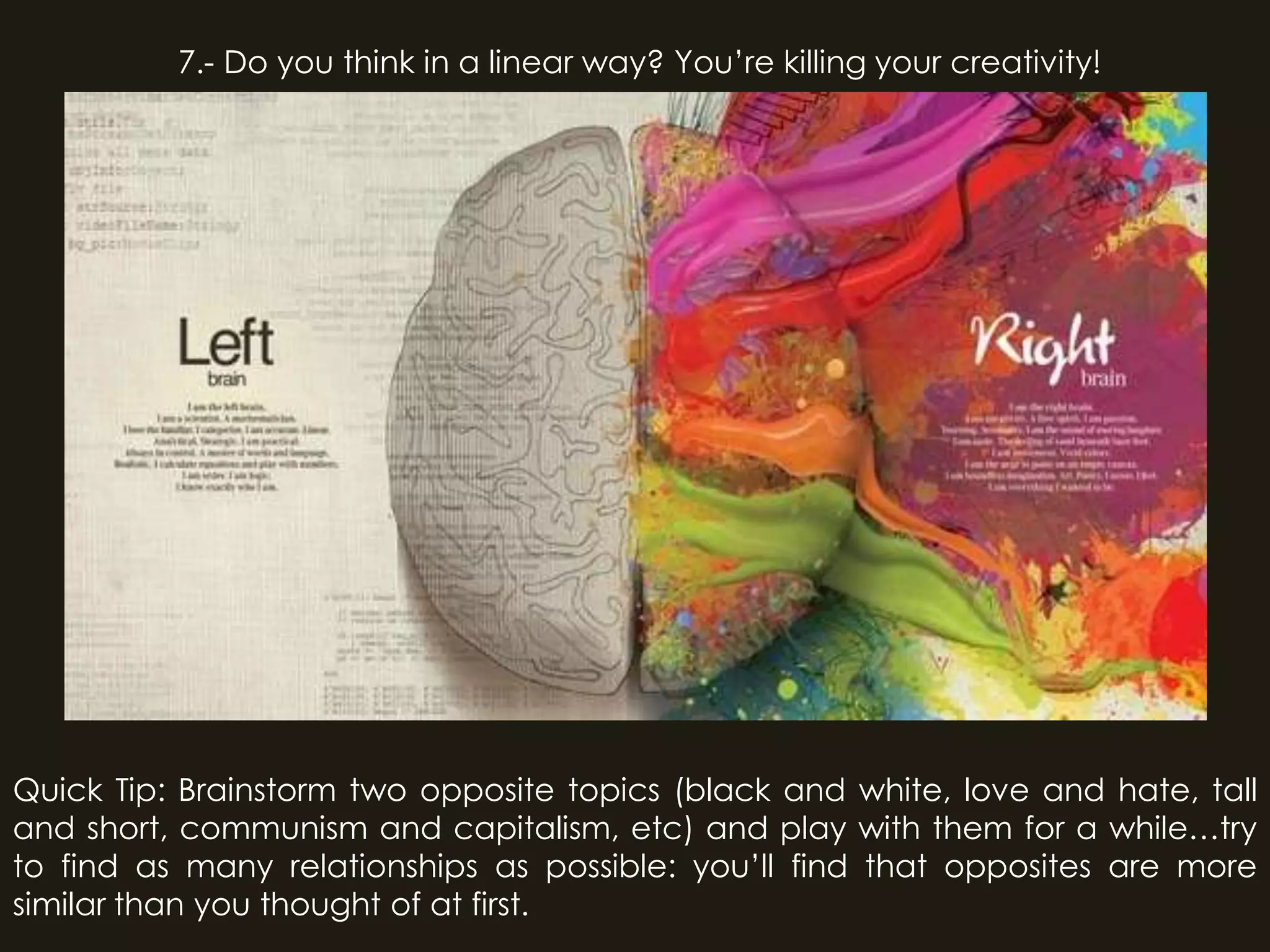 Killing creativity | PPTX