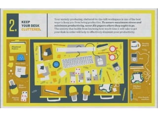 Killing Time: How to Destroy Your Productivity [Infographic] | PPTX