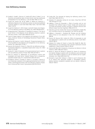 Iron Deficiency Anemia | PDF