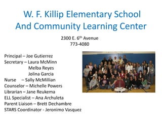Killip elementary school | PPT