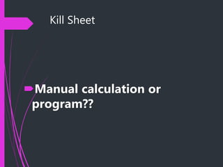Kill sheet | PPTX
