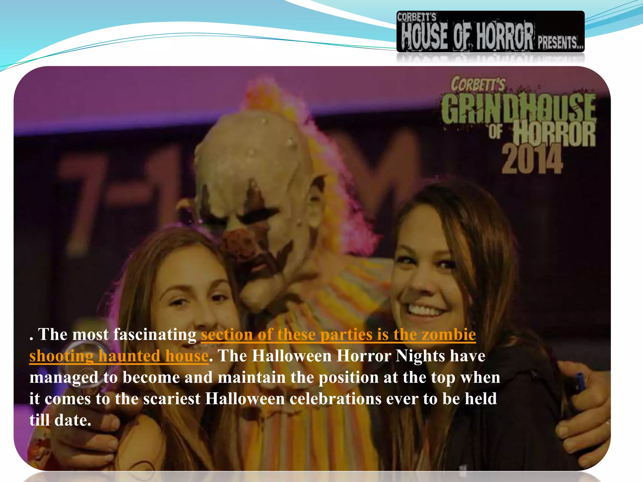 Kill Some Fiery Zombies In Zombie Shooting Haunted House. | PPT