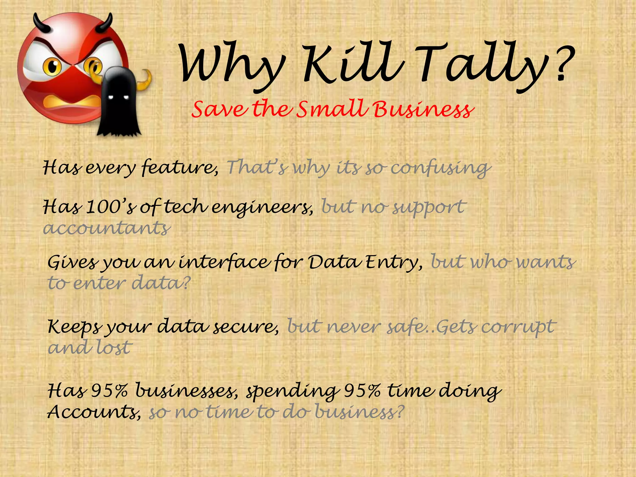 Kill tally | PPTX