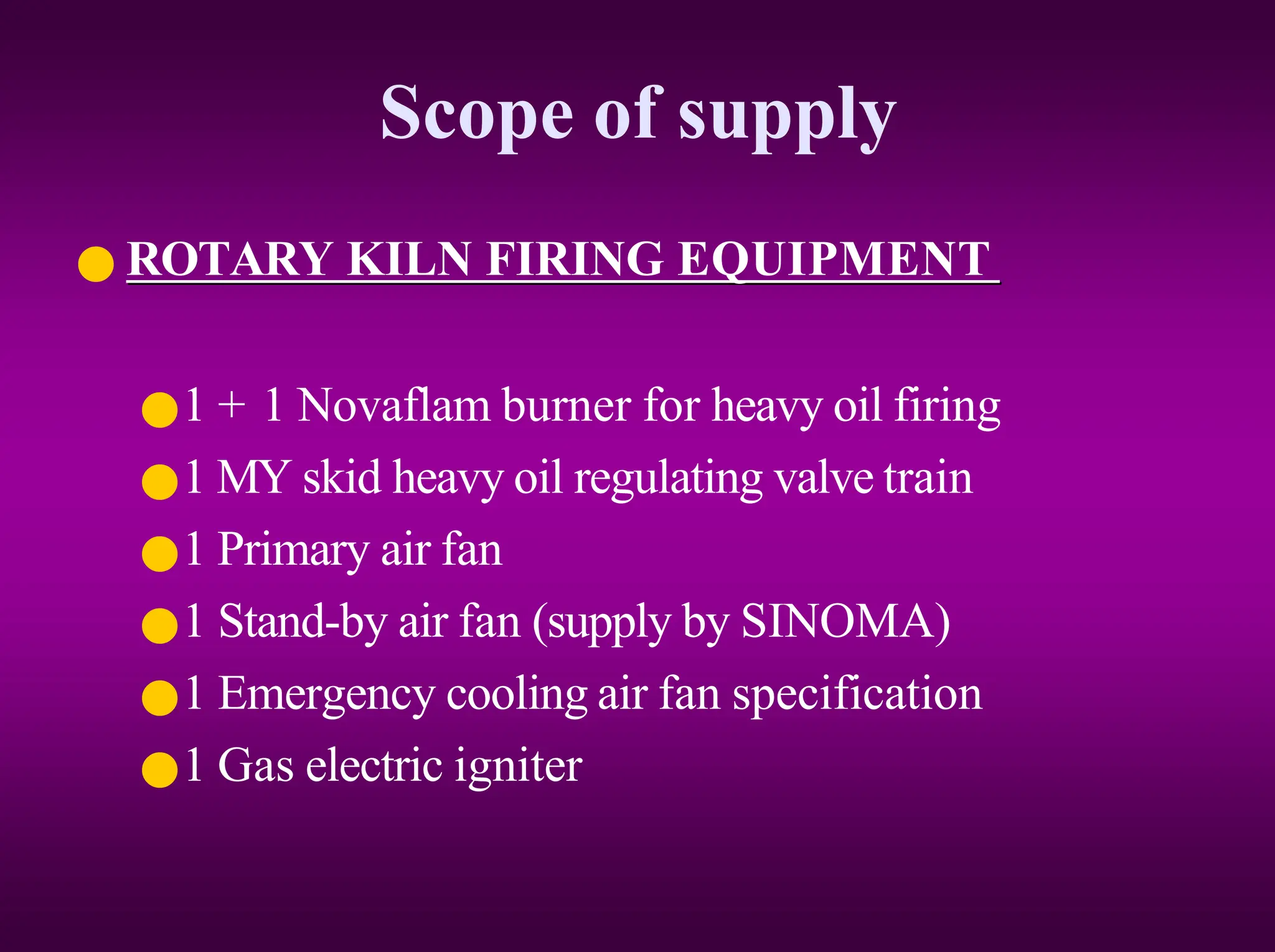 kiln burning and kiln burner system for clinker | PPTX