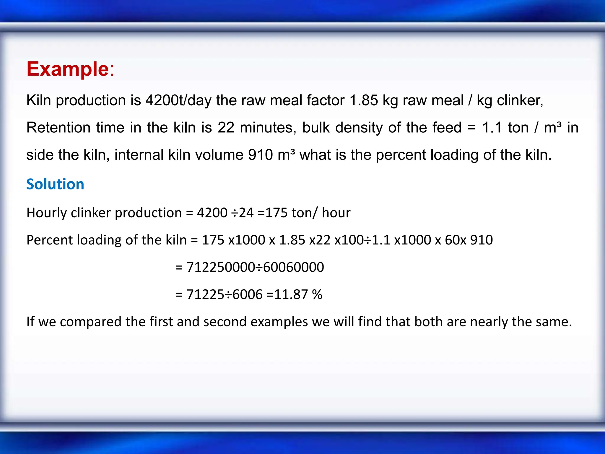 kiln thermal load.pptx kiln tgermal load | PPTX