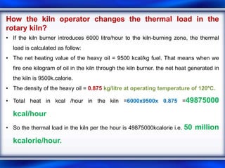 kiln thermal load.pptx kiln tgermal load | PPTX