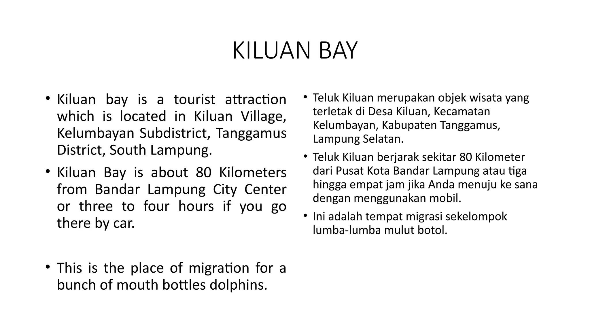 descriptive text the Story of KILUAN BAY.pptx