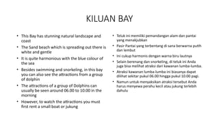 descriptive text the Story of KILUAN BAY.pptx