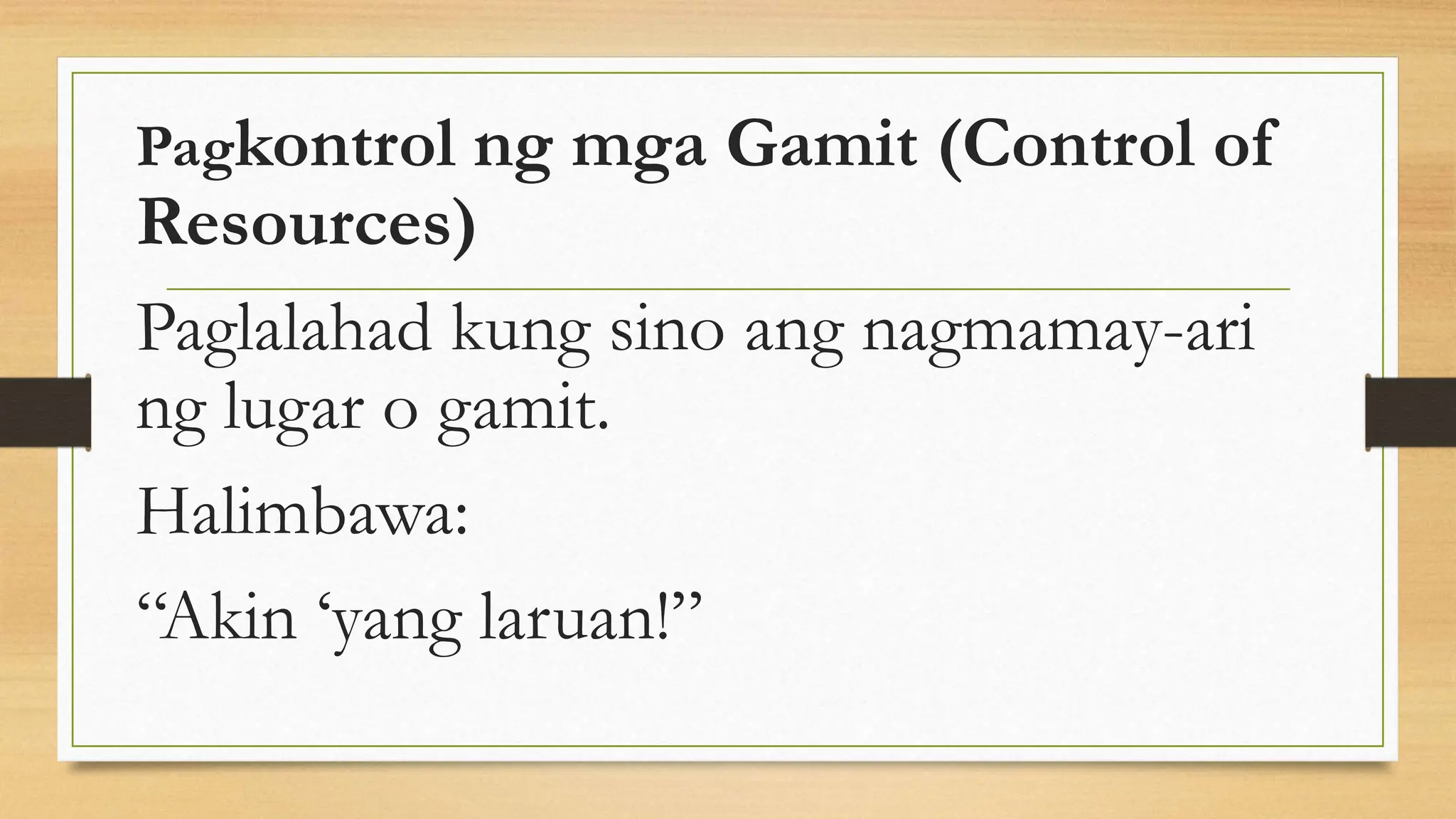 Gamit ng Wika bilang Regulatoryo | PPTX
