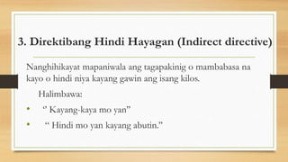 Gamit ng Wika bilang Regulatoryo | PPTX