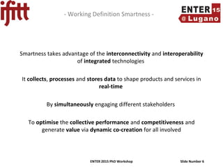 Smart Tourism Destinations: Smartness as Competitive Advantage | PPT ...