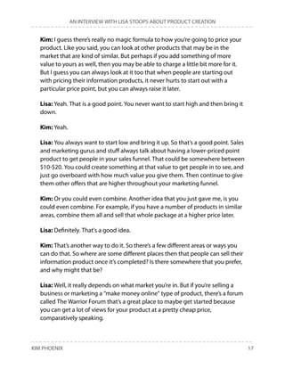 An Interview with Lisa Stoops about Information Product Creation | PDF