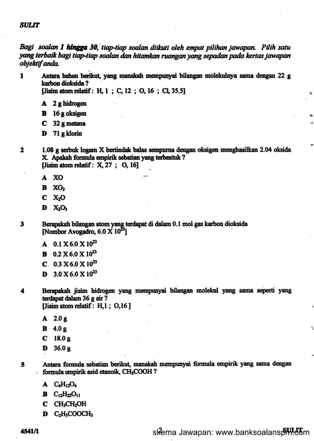 Kim1 akhir tahun (terengganu) | PDF