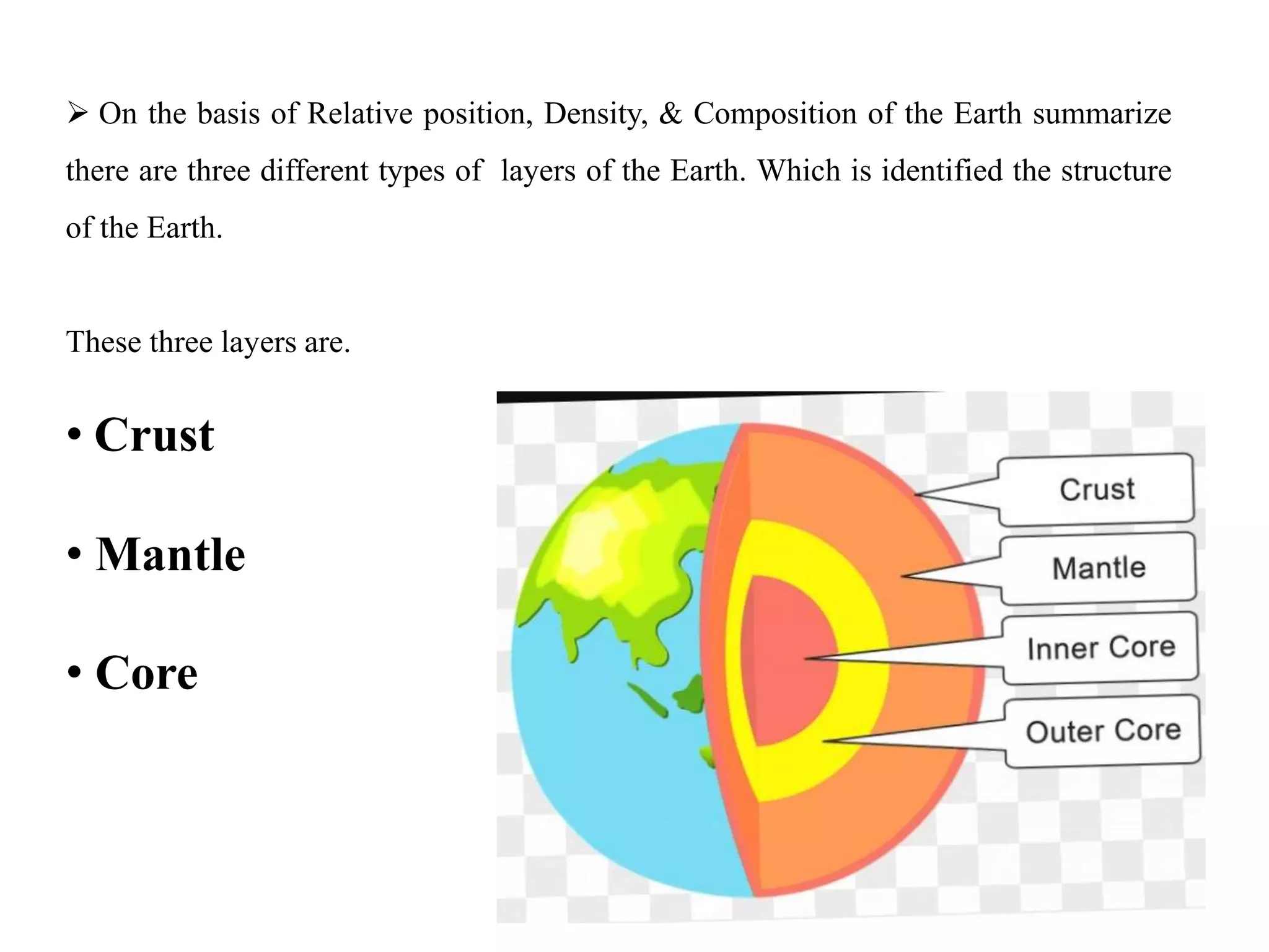 STRUCTURE AND COMPOSITION OF EARTH | PPTX