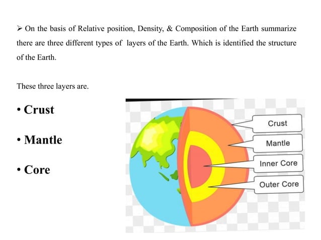 STRUCTURE AND COMPOSITION OF EARTH | PPTX | Geography | Science