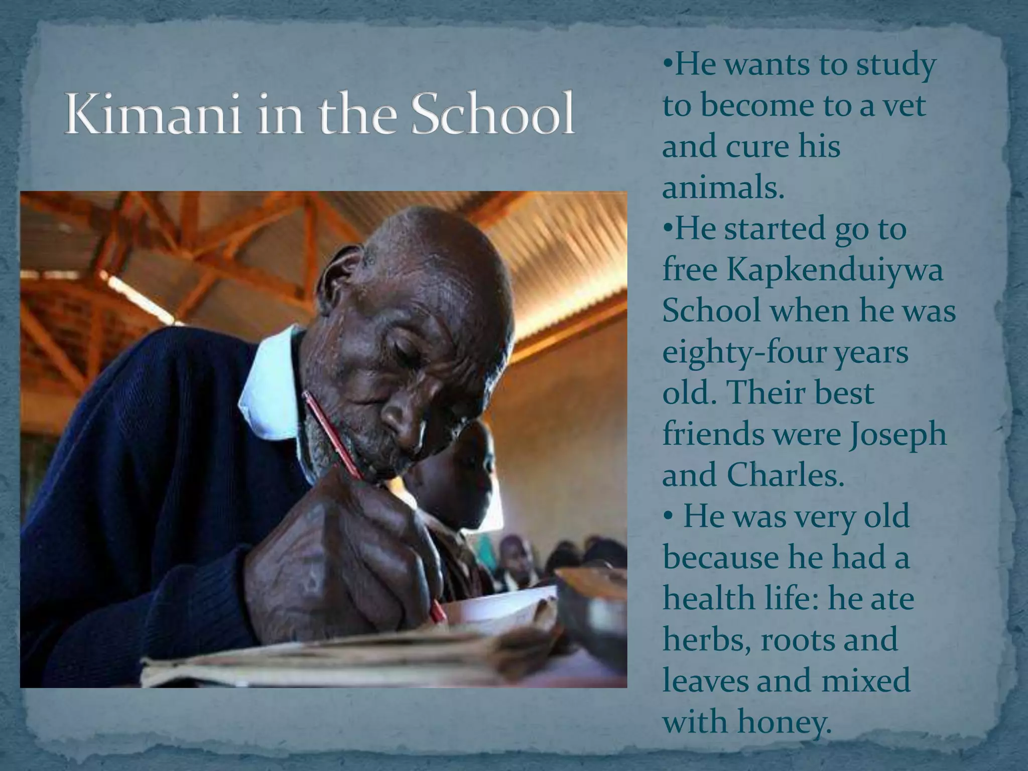 Kimani maruge | PPTX