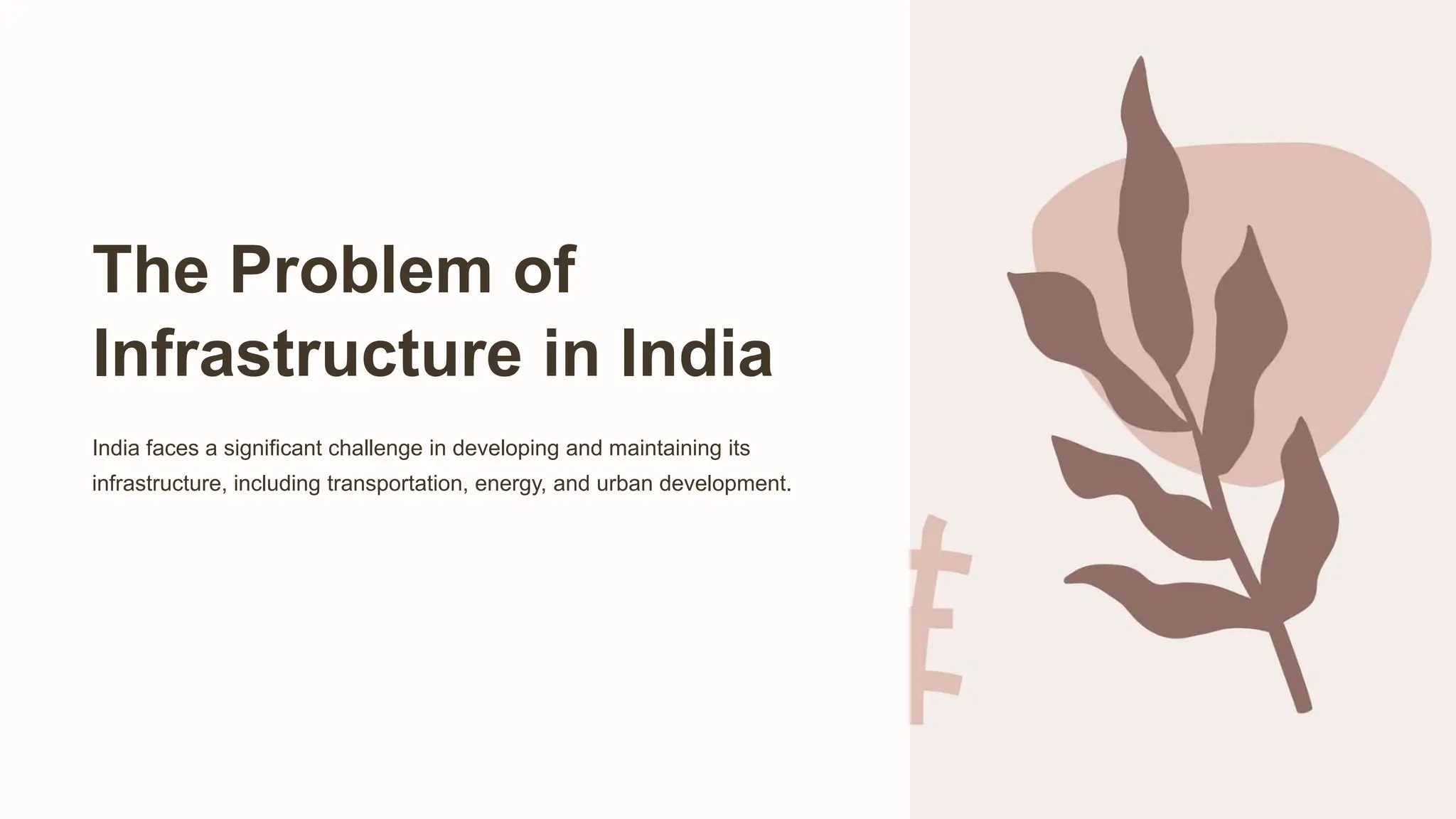 infrastructure of india and their mechanism of developement ppt .pptx