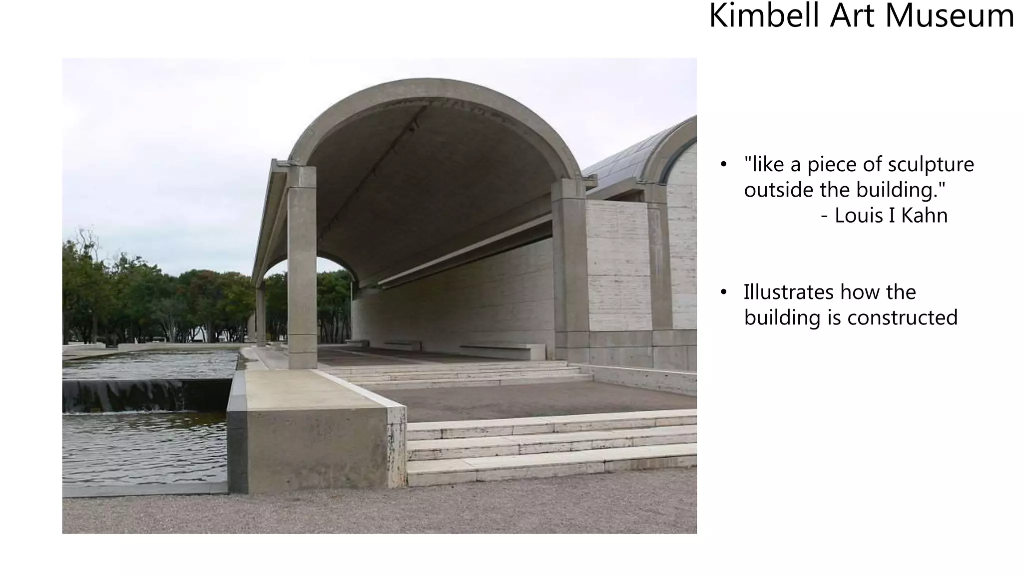 Kimbell art museum | PPTX