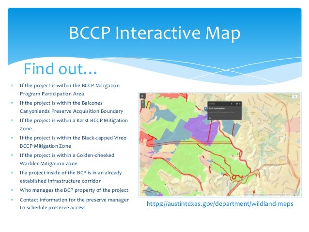 BCCP Mitigation Program