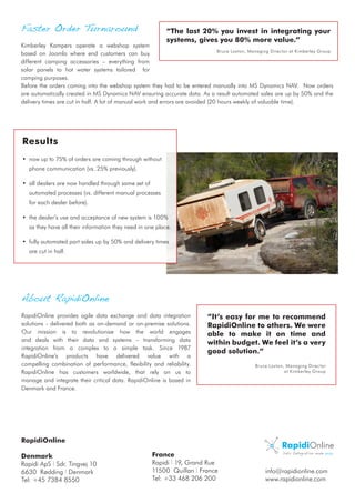 Kimberley Karavans: Integrating salesforce.com, MS Dynamics NAV and ...