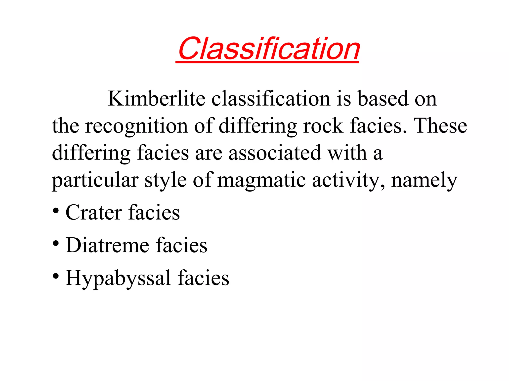 Kimberlites | PPT