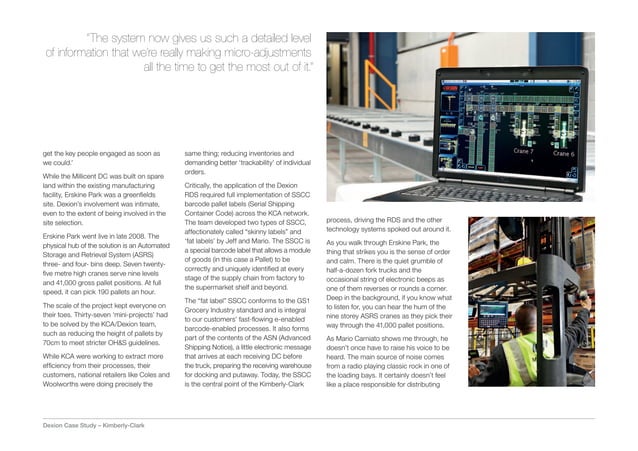 Kimberly clark case study | PDF | Logistics | Business