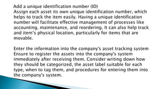 A Guide to Asset Tagging | PPTX