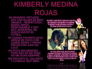 Kimberly gissett medina rojas | PPTX