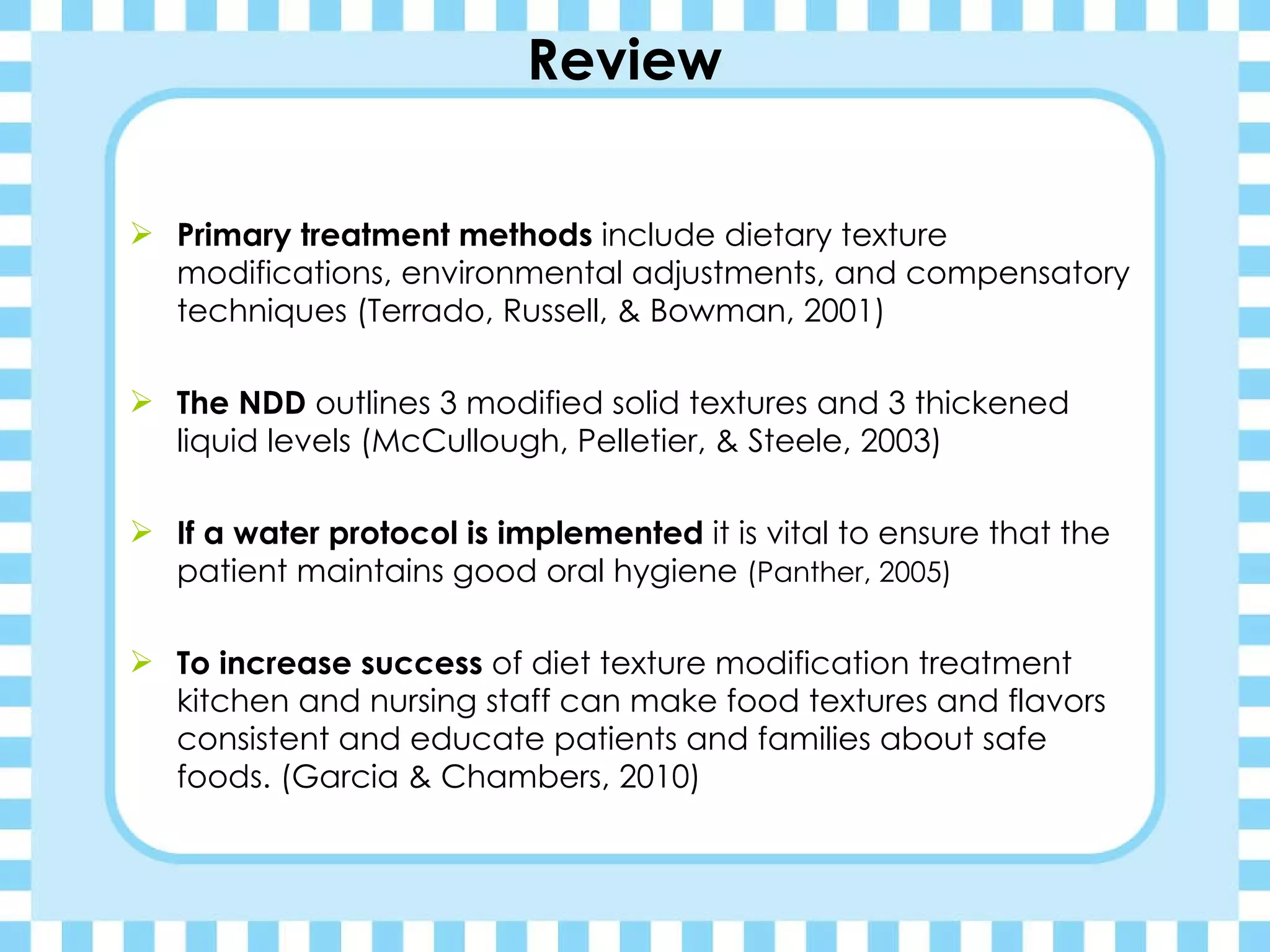 Kimberly Jones Dysphagia Diets presentation | PPT