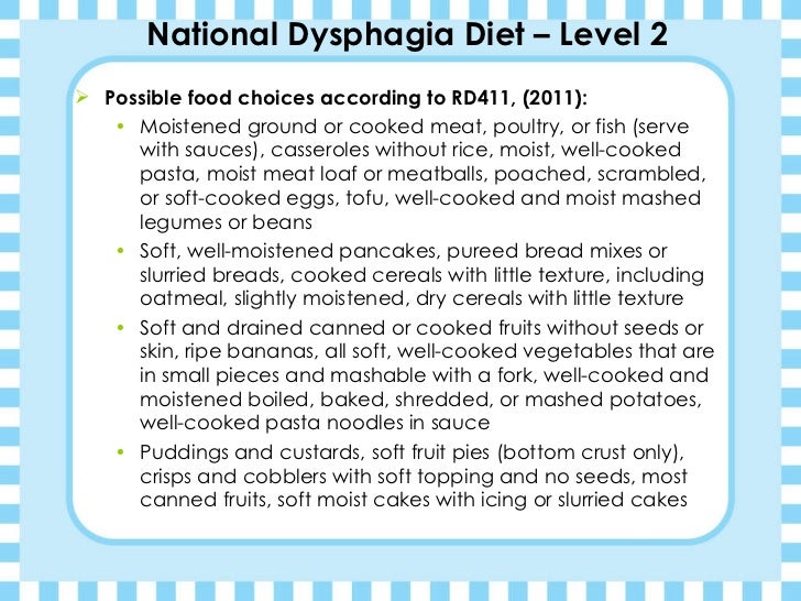 Kimberly Jones Dysphagia Diets presentation