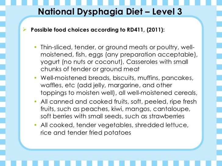 Kimberly Jones Dysphagia Diets presentation