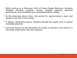 Kimberly A Matadial has Worked with Christ Childcare Center for Two ...