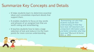 Kimberly wauters effective reading strategies power point | PPTX