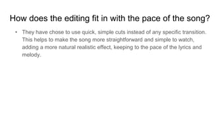 Kimbra - settle down | PPTX