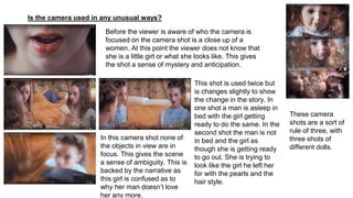 Kimbra settle down music video analysis | PPT