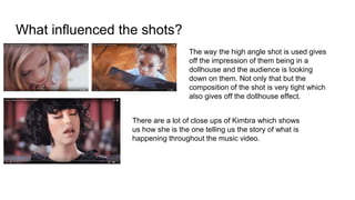 Kimbra settle down music video analysis | PPT