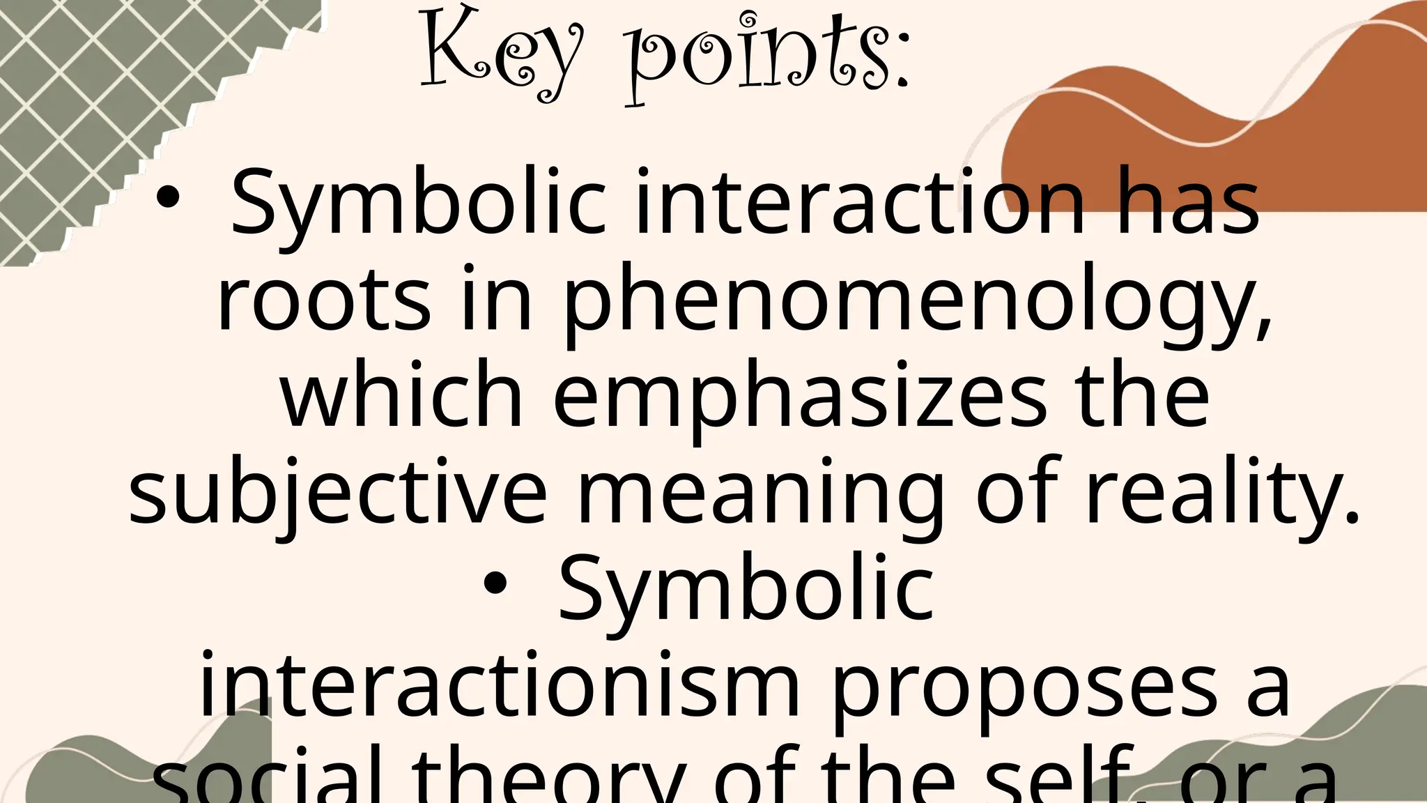 Symbolic Interactionalism for Grade 11 Senior High School | PPTX