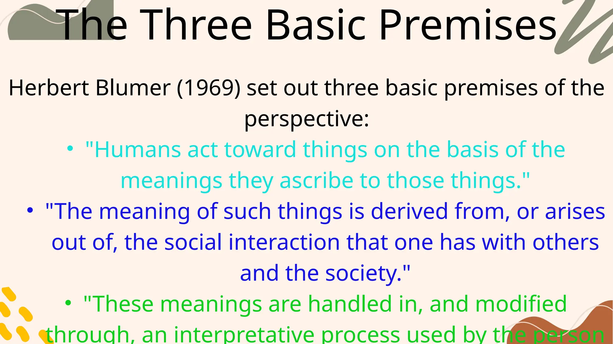 Symbolic Interactionalism for Grade 11 Senior High School | PPTX