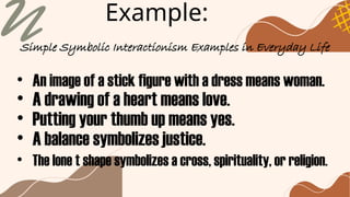 Symbolic Interactionalism for Grade 11 Senior High School | PPTX
