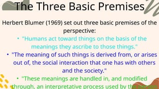 Symbolic Interactionalism for Grade 11 Senior High School | PPTX