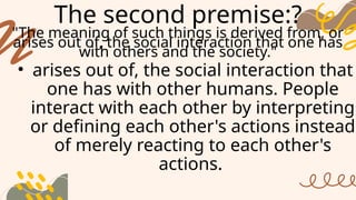 Symbolic Interactionalism for Grade 11 Senior High School | PPTX