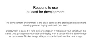 Docker intro | PPTX