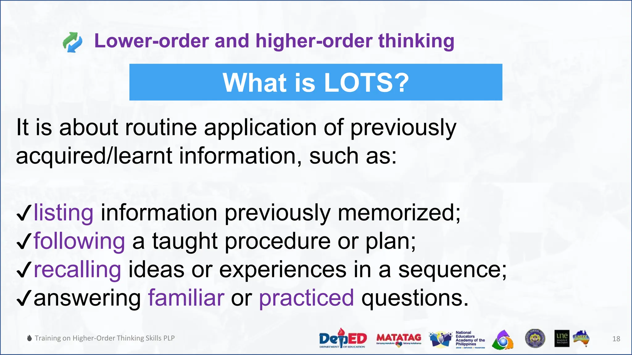 KIM Final Session 6_Constructing Test Items_HOTS_LOTS_SOLO.pptx
