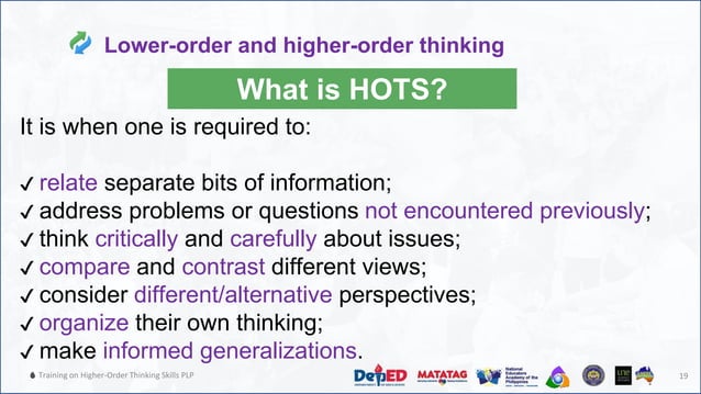 KIM Final Session 6_Constructing Test Items_HOTS_LOTS_SOLO.pptx