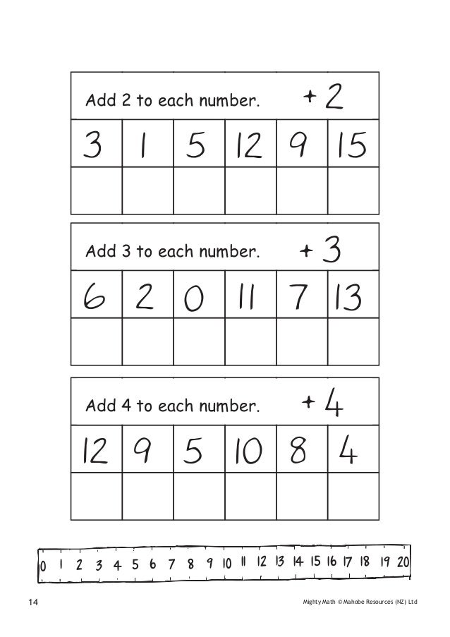 Kim freeman mighty math for 4-6 year olds introducing addition and s…