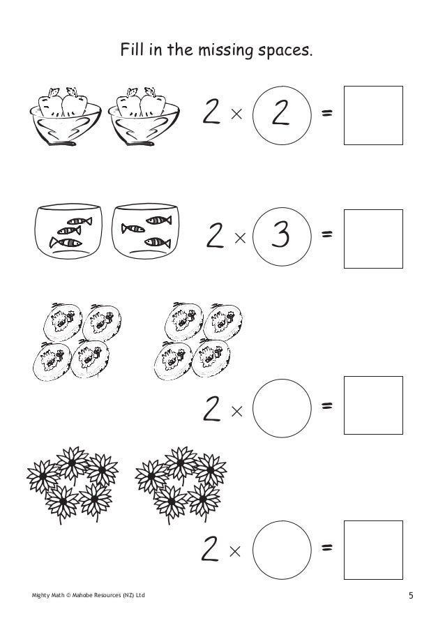 Kim freeman mighty math for 4-6 year olds introducing multiplication…
