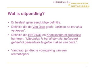 Kim Heesakkers - Uitponding: verarming of verrijking? | PPTX